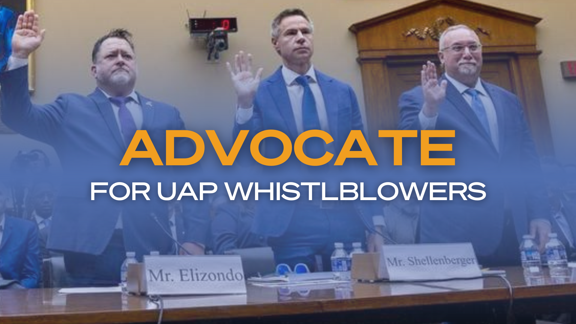 Pass UAP Whistleblower Protections Now – New Paradigm Institute