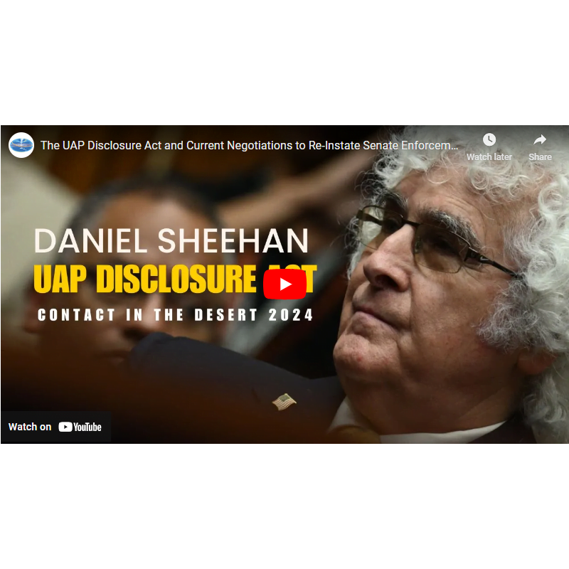 The UAP Disclosure Act and Current Negotiations to Re-Instate Senate ...